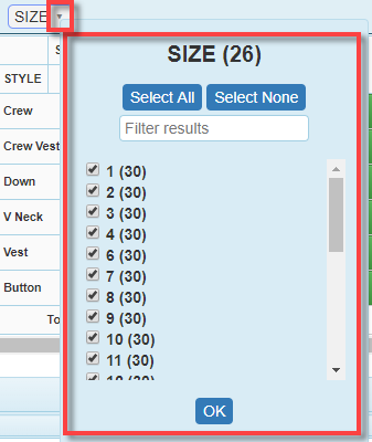 Create a Matrix / Pivot Table – First Choice POS WIKI